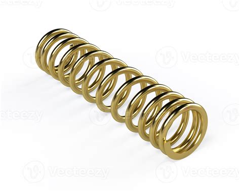 3d rendering compression springs illurtration 33021446 png