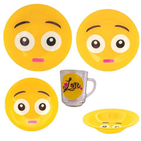 قیمت و خرید سرویس غذاخوری 5 پارچه آذین اوپال مدل استیکری تعجب