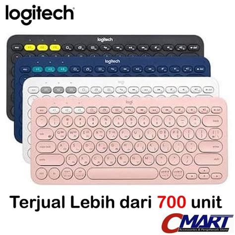 Jual Logitech K380 Bluetooth Multi Device Keyboard Rose Jakarta