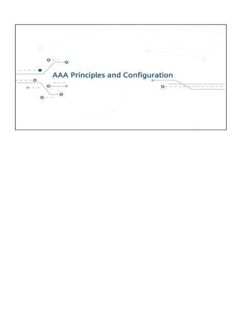 Aaa Principles And Configuration Guide
