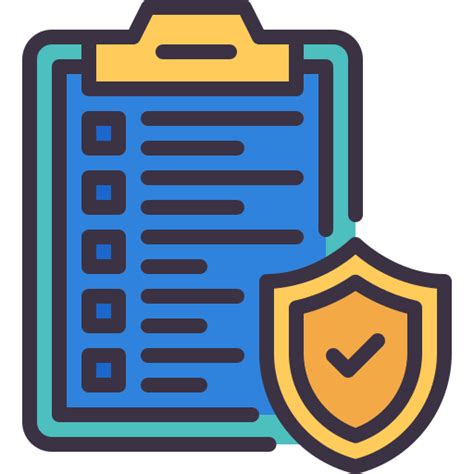 Clipboard Security Shield Insurance Document Icon Download On Iconfinder