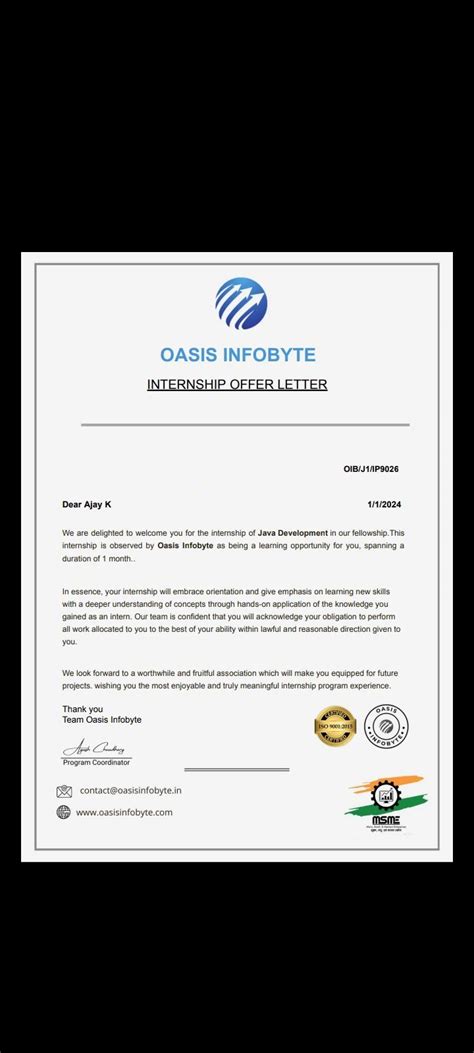 Oasisinfobyteinternship Oasisinfobyte Javadeveloper Developer