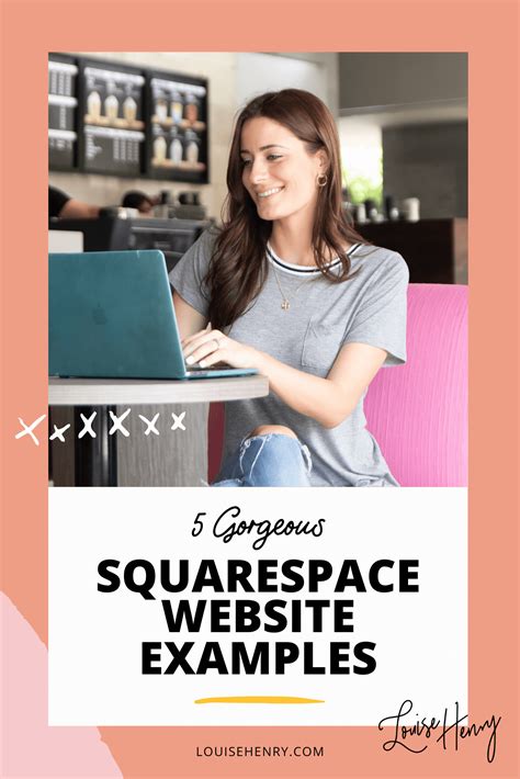 5 Gorgeous Squarespace Website Examples Louise Henry Tech Expert Online Business Strategist