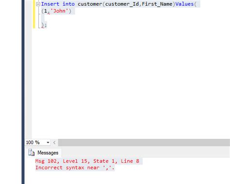 Sql Server Why Does This Query Cause Error Even It Is Right