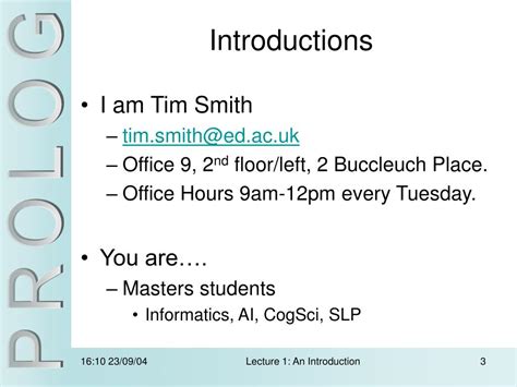 Ppt Artificial Intelligence Programming In Prolog Powerpoint