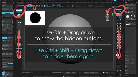 Artstation Custom Ui Custom User Interface For Zbrush 2021 Resources