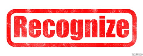 Recognize Text Effect And Logo Design Word