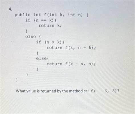 Solved 1 Public Int Sumint N If N1 Return 1 Else