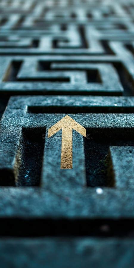 Navigating The Maze Exploring Direction And Pathways In Life S Complex Journey Stock