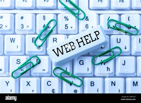 Writing Displaying Text Web Help Word Written On Procedural Or