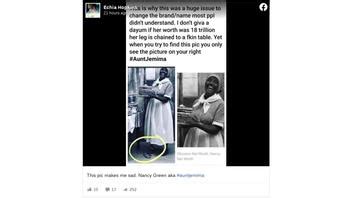 Fact Check Photo Of Chained Woman Is Not Aunt Jemima Lead Stories