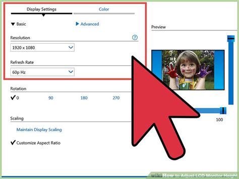 How To Adjust LCD Monitor Height 4 Steps With Pictures