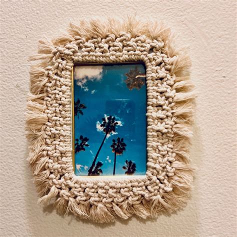 Boho Picture Frame Etsy