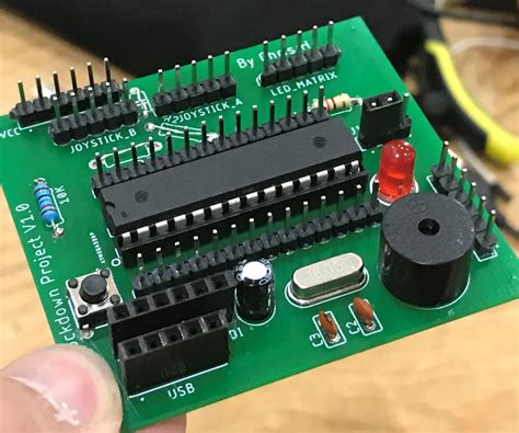 Arduino Pong Tennis Pcb Arduino Autodesk Eagle And Jlcpcb 11 Steps