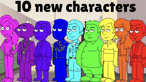 The Colored Character Metric Team R Goanimate