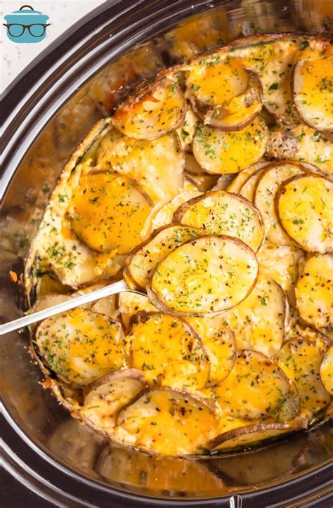 Crock Pot Scalloped Potatoes The Country Cook