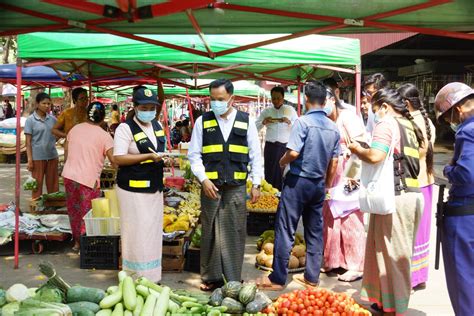 ဇမ္ဗူသီရိမြို့နယ်အတွင်းရှိ ပြည်သူများ အစားအသောက်ဘေးအန္တရာယ်ကင်းရှင်းစေရေး ကွင်းဆင်းစစ်ဆေး