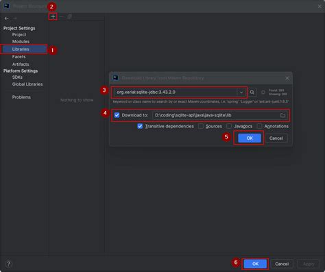Sqlite Java Connect To A Sqlite Database Using Jdbc Driver