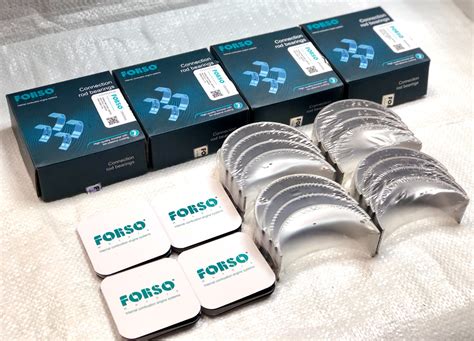 Вкладыши шатунные к-т FORSO до ЯМЗ 238 Р1 (87,75мм) для ЯМЗ 238-1000104 ...