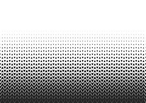 Premium Vector 2d Geometric Two Colors Triangle Halftone Pattern