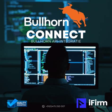 Bullhorn API Met Elke Website Integreren Bullhorn API Integratie IFirm