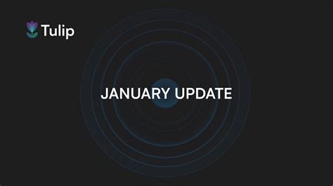 Tulip Protocol — January Update Welcome Back To Our Recap Series