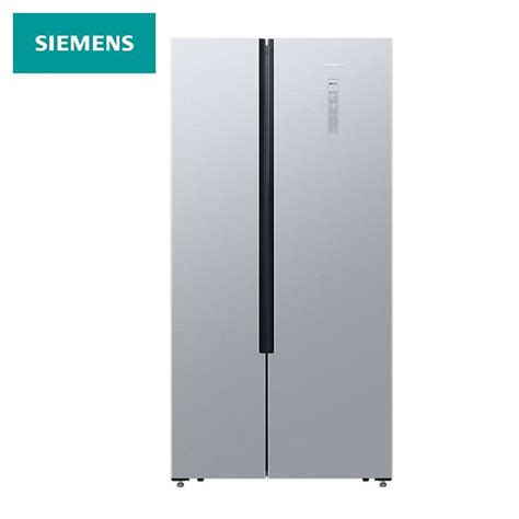 原价 ￥ 5869 现价 ￥ 5739 西门子 Siemens 500升 变频风冷无霜对开门冰箱 超薄 旋转制冰（银色 Bcd 500w Kx50na41ti 知乎