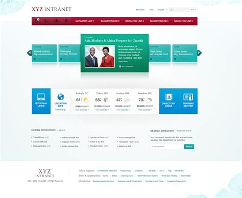 Intranet Redesign Erman Design