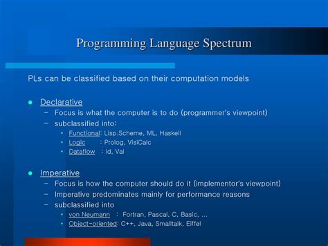 Programming Languages And Paradigms Ppt Download