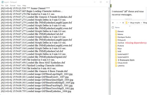 Question About These Log File Types Daz 3d Forums