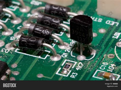Transistor On PCB Image Photo Free Trial Bigstock