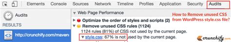 How To Analyze And Remove Unused Css From Wordpress Stylecss File
