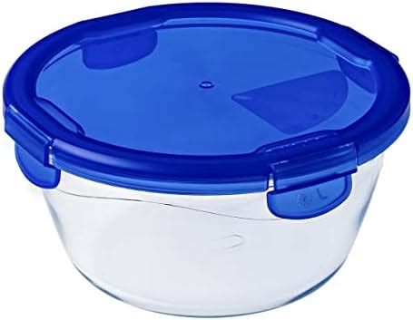 Pyrex Cook Go Set Of Glass Food Storage Container With Airtight And Leakproof 4 Clip Locking