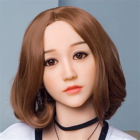 New Arrival Tpe Doll Head Lifelike Realistic Silicone Sex Doll Head In Sex Dolls From Beauty