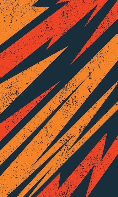 Premium Vector Grunge Textured Background Racing Style Geometric Shapes