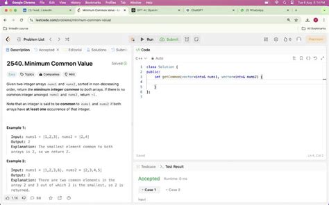 Yash Verma On Linkedin 100daysofcode Day3 Leetcode Problem