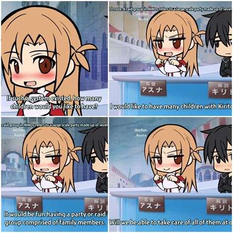 Asuna And Kirito Love
