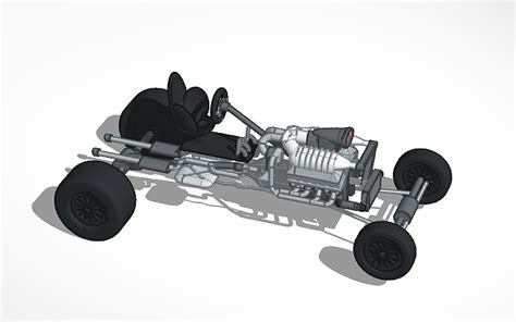 3d Design Dragster Tinkercad
