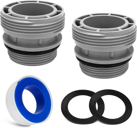 Hose Conversion Adapters Kit For Intex And Coleman Pools 4560 40mm Hose To 1 1 2 Inch