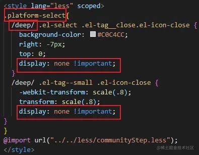 element ui select组件不允许删除默认选中需求select选择项在编辑的时候即有默认值时默认值不允 掘金
