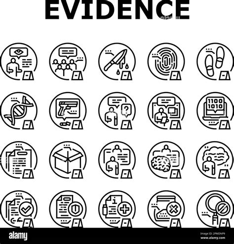 Police Evidence Bag Stock Vector Images Alamy