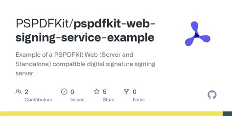 GitHub PSPDFKit Pspdfkit Web Signing Service Example Example Of A PSPDFKit Web Server And