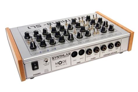 Mode Machines SL Synthlab Synthesizer Like A Small Synthesizer Laboratory Synthtopia