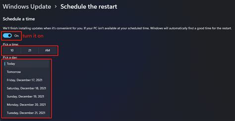 How To Schedule A Restart For Windows Update On Windows MiniTool