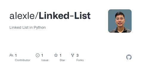 Github Alexlelinked List Linked List In Python