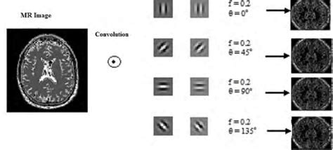 Application Of Gabor Filtering Of The Input Noisy Image For Different θ