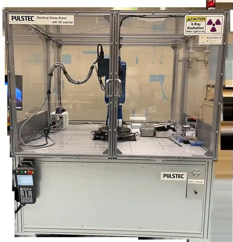 Robotic Residual Stress Measuring System Pulstec