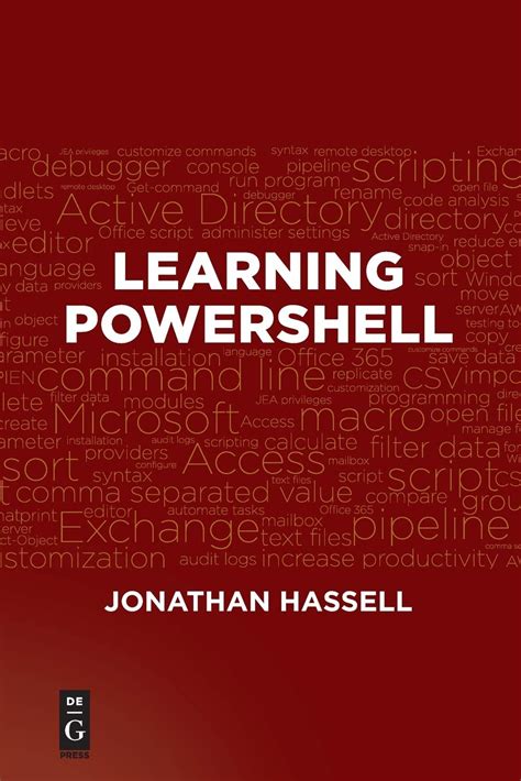 Learning Powershell Uk Hassell Jonathan 9781501515323 Books