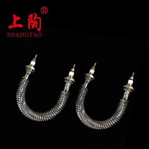 V V Industrial Electric U W Type Stainless Steel Heating Elements Finned Tubular Air