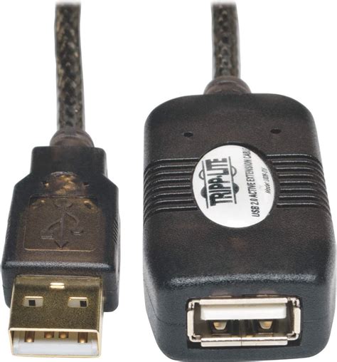Amazon Com Tripp Lite Usb Hi Speed Active Extension Repeater Cable Usb A M F Feet
